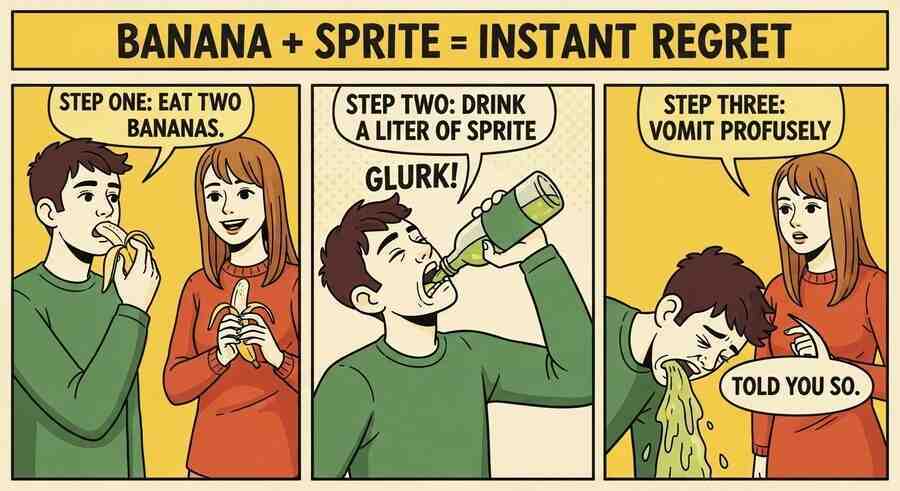 Why the Banana Sprite Challenge Made the Internet Puke (Literally ...