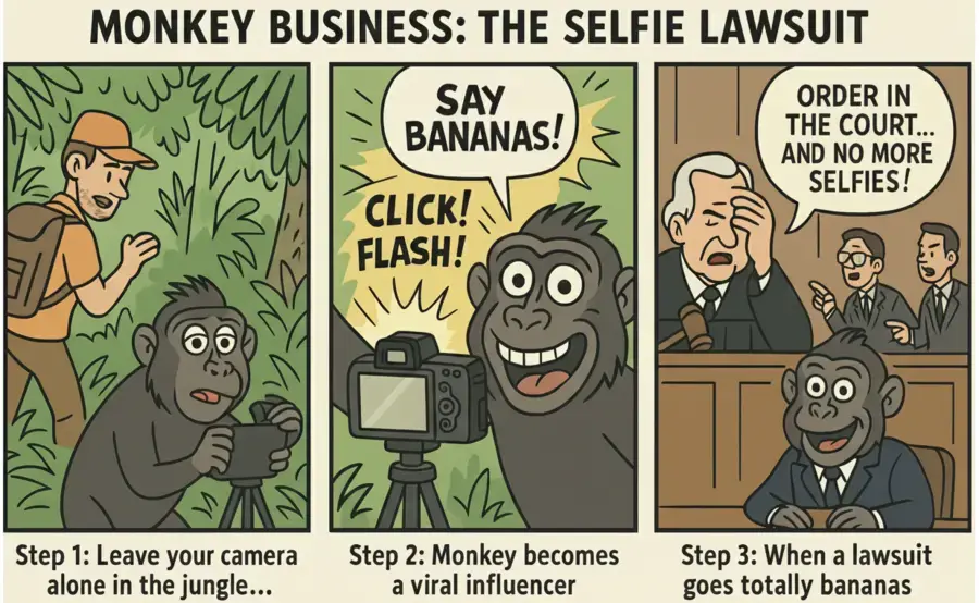 Monkey Selfie Lawsuit: How Naruto Challenged Copyright Law - Weirdopedia